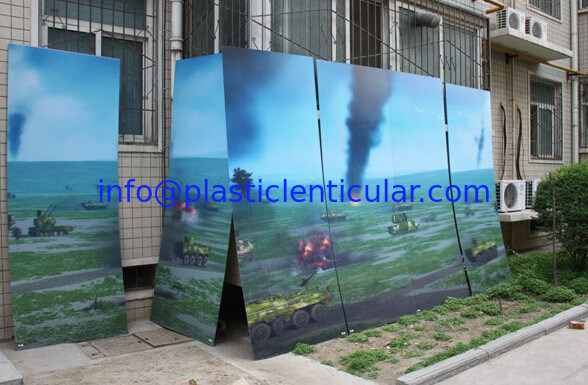 PLASTIC LENTICULAR large size 3d poster large format lenticular ...