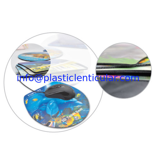 PLASTIC LENTICULAR 3d custom printed mouse pads PP PET 3d breast mouse ...
