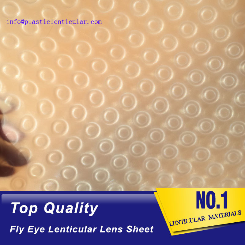 PLASTIC LENTICULAR 3d 360 fly eye lens sheet fly eye lenticular sheet ...