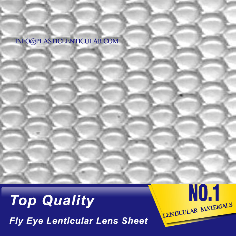PLASTIC LENTICULAR 3d pp fly eye lenticular film dot lens sheet ...