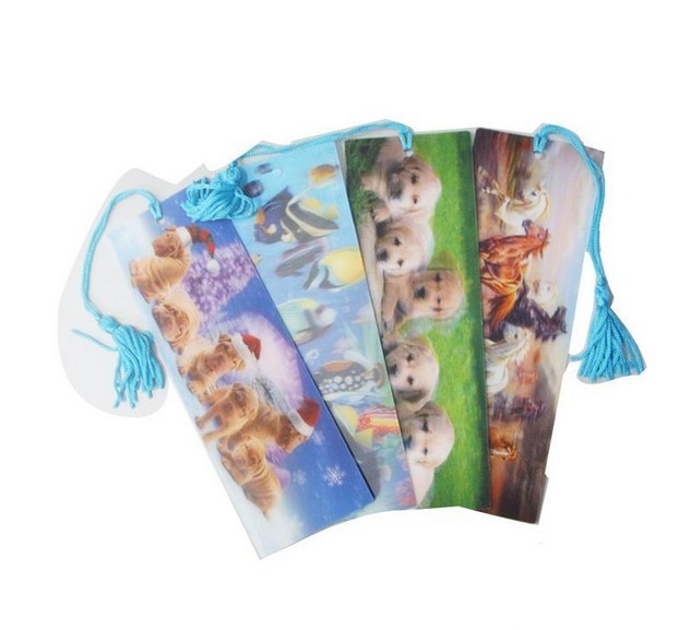 PLASTIC LENTICULAR paper and plastic 3d lenticular bookmark printing ...